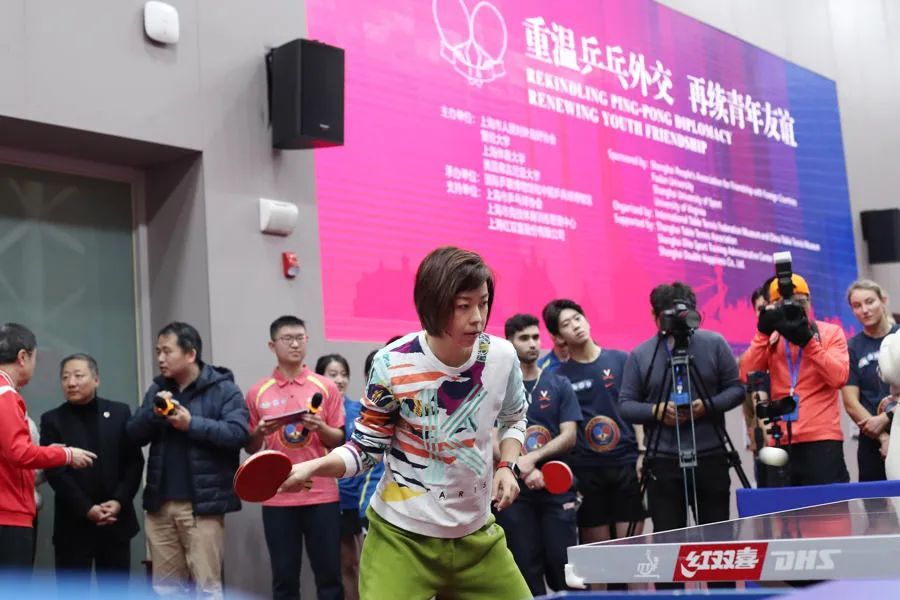 中美大学生挥拍重温乒乓外交：最大的赢家是两国人民友谊-中国乒乓球学院